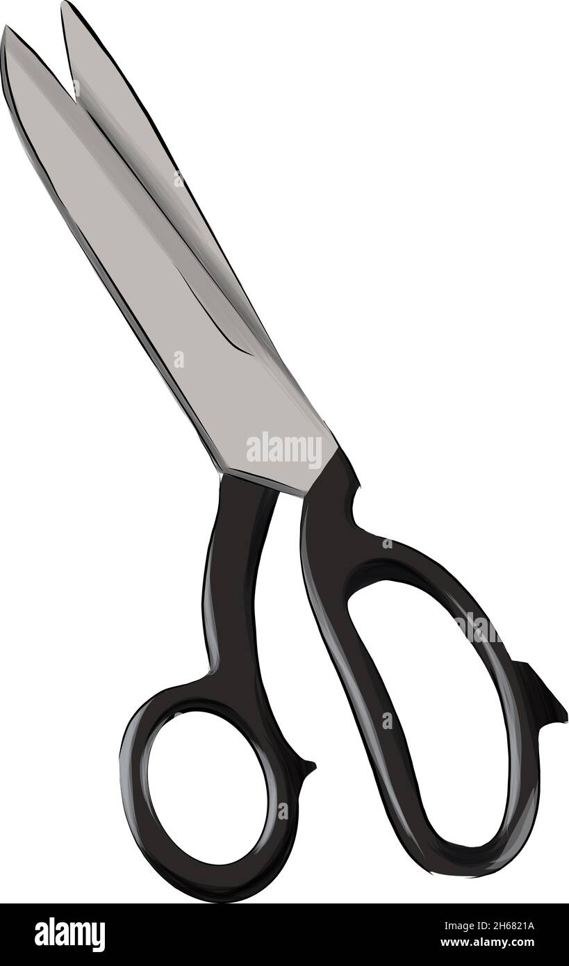 Tailors scissors Stock Vector Images - Alamy