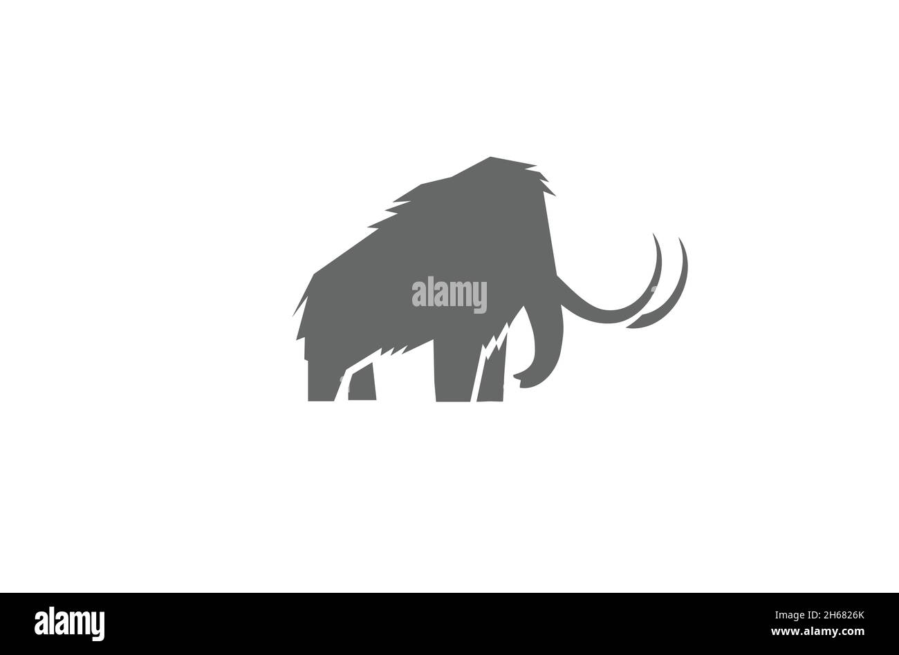 Creative mammoth Logo Vector Illustration Stock Vector Image & Art - Alamy