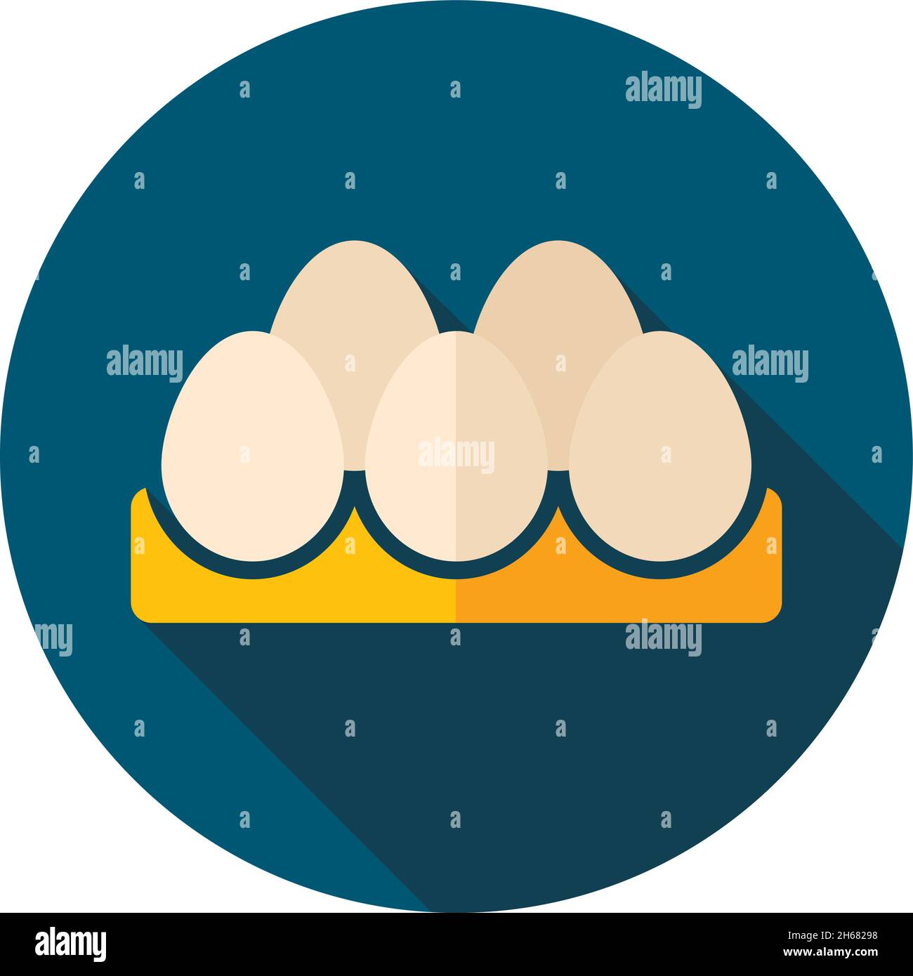 Chicken embryo egg Stock Vector Images - Alamy