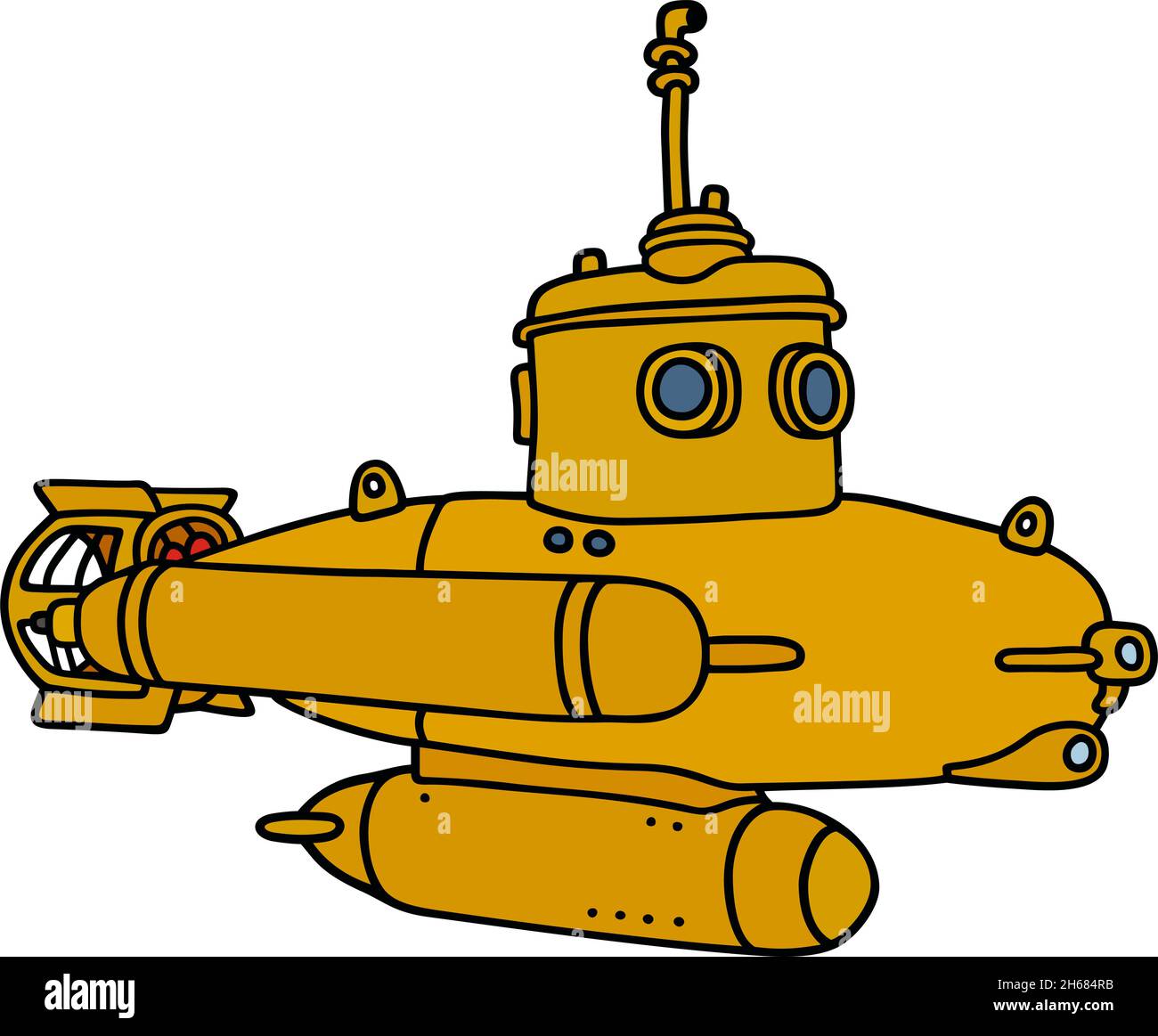 Small yellow submarine hi-res stock photography and images - Alamy