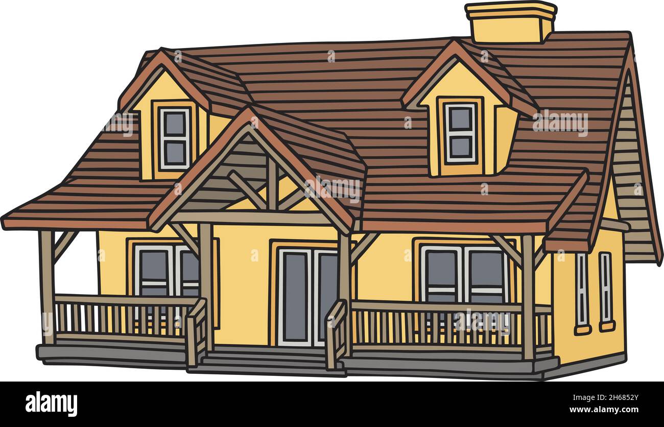 Small american town in Cut Out Stock Images & Pictures - Alamy