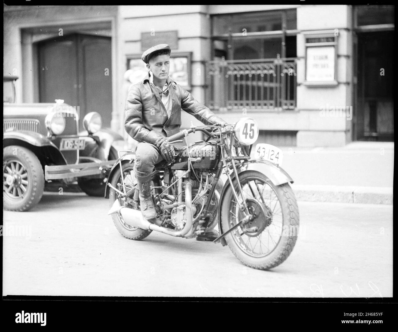 Vintage rudge motorcycle hi-res stock photography and images - Alamy
