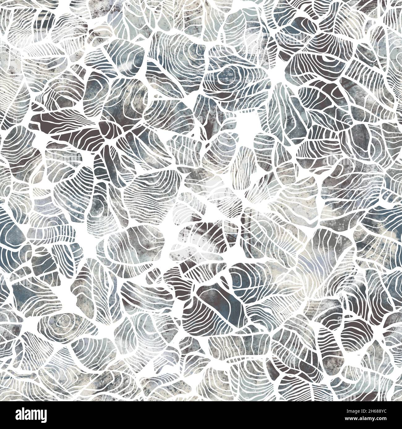 Seamless neutral and white grungy classic abstract surface pattern ...