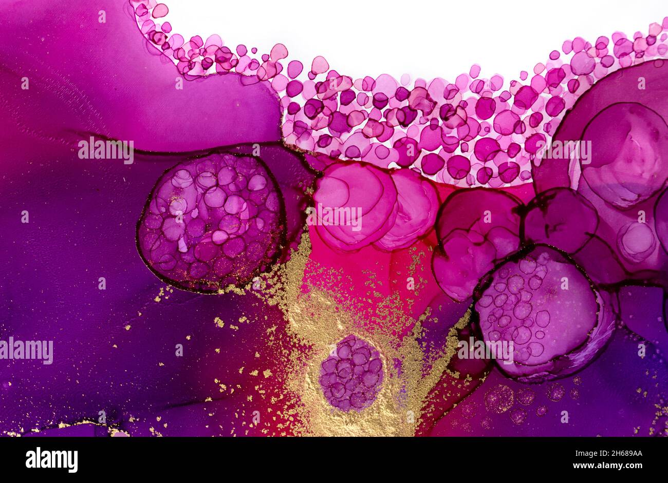 Abstract watercolor burgundy color artwork background with violet ...