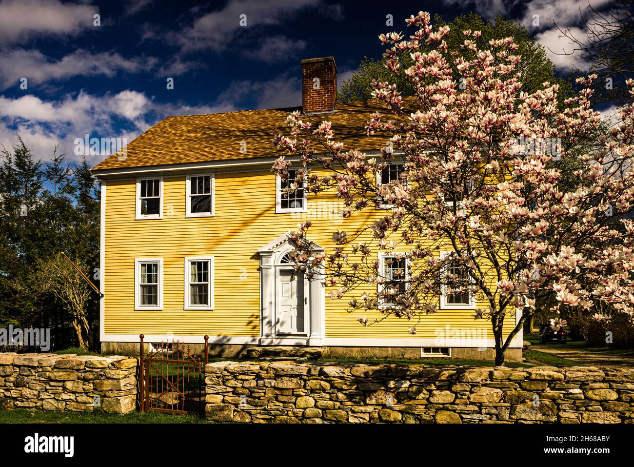 Sterling Hill Historic District Sterling, Connecticut, USA Stock Photo ...