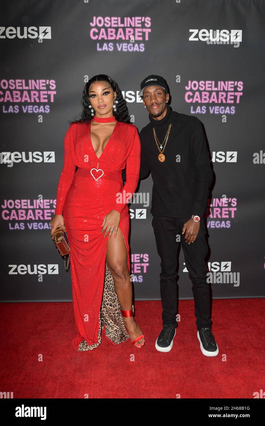 Las Vegas, NV, USA. 13th Nov, 2021. Lemuel Plummer and Joseline ...