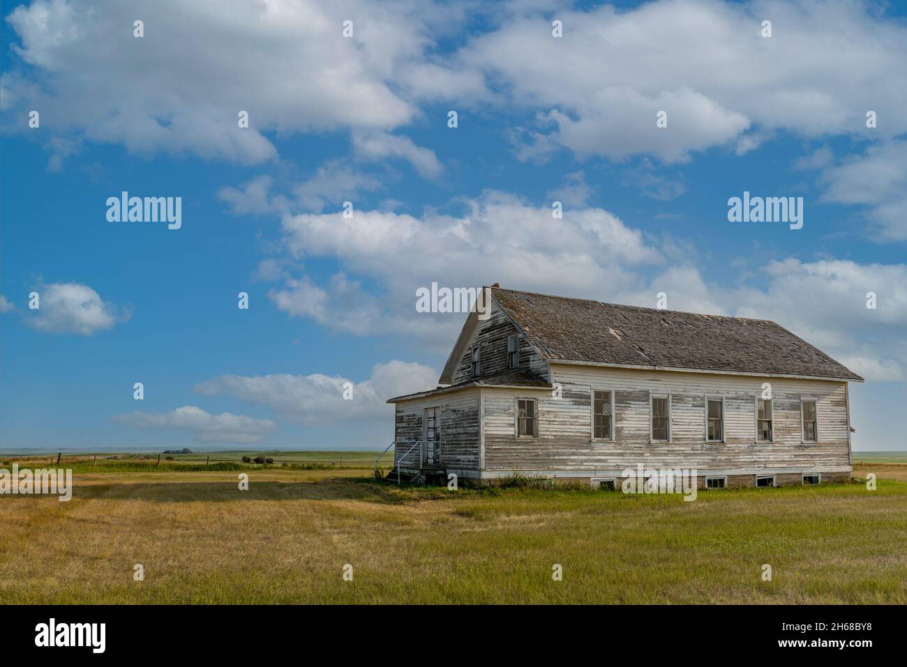Bethania Mennonite Brethren Church in Beaver Flat, SK Stock Photo - Alamy