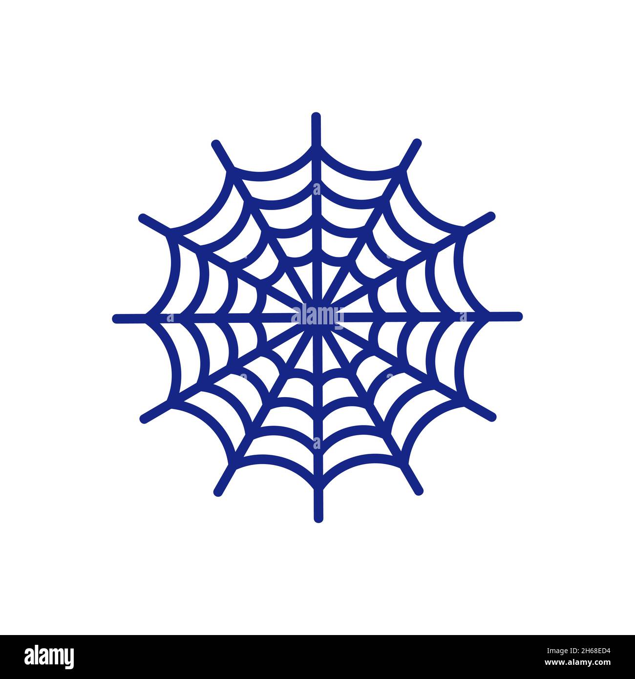 Spider web sign tattoo isolated. vector illustration Stock Vector Image ...