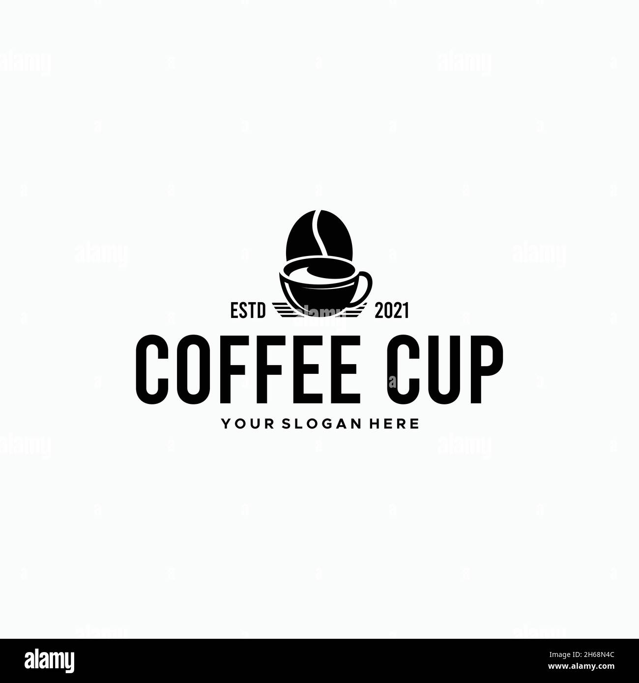 Coffee Seed Logo Coffee Beans Logo Template For Your Creative Projects