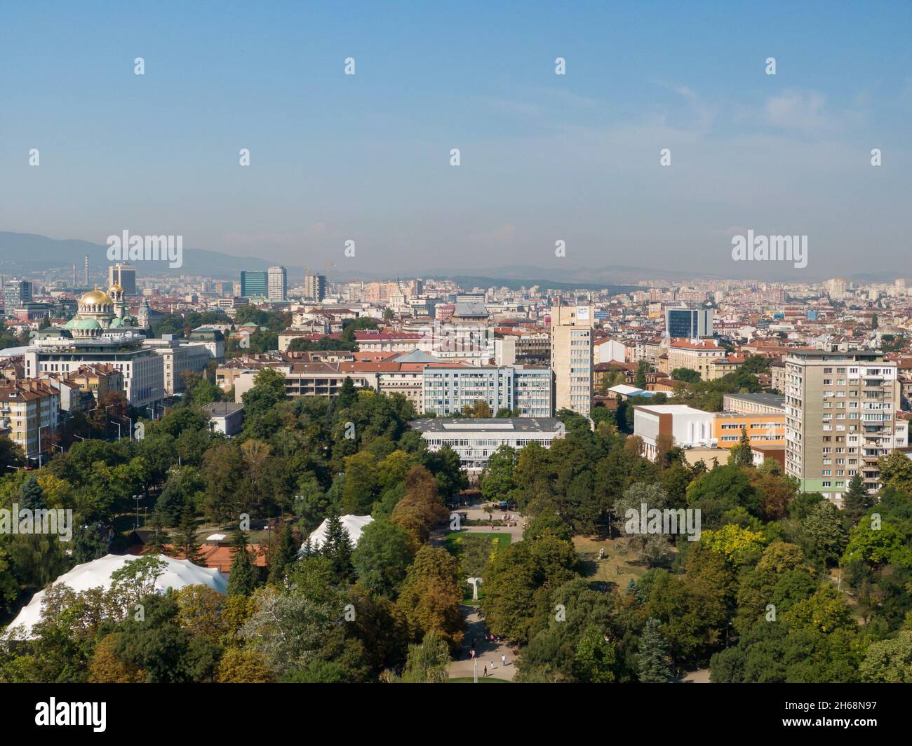 Aerial sofia bulgaria hi-res stock photography and images - Alamy