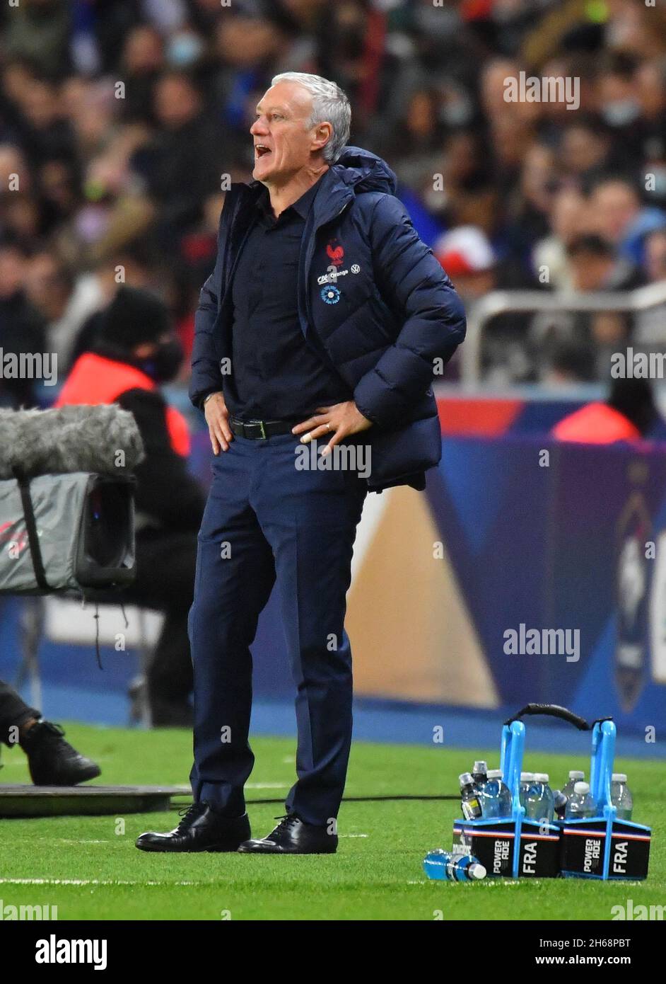 France's Didier Deschamps during the FIFA World Cup 2022 qualification ...