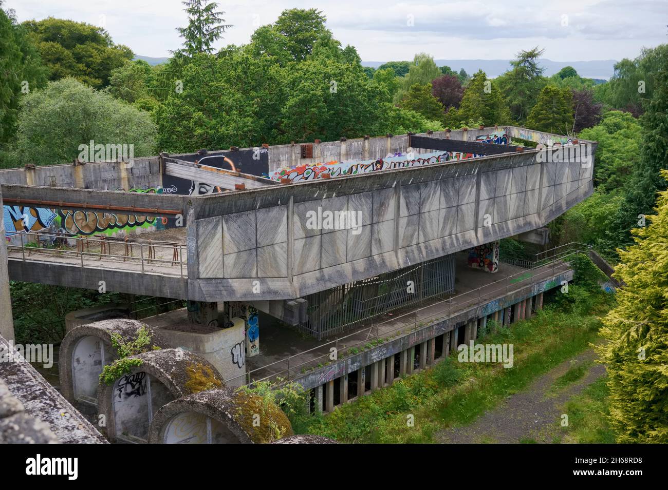 Cardross, Scotland, UK. June 27th 2021. St Peters Seminary to be ...