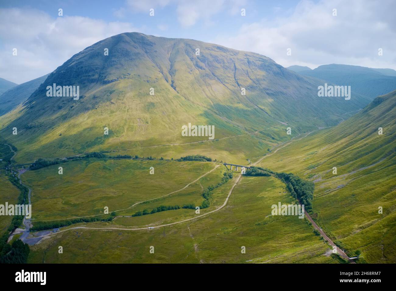 West Highland Way walk path through Highlands Scotland Stock Photo - Alamy