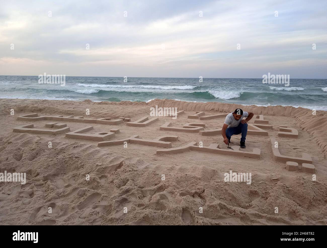 Gaza strip beach hi-res stock photography and images - Alamy