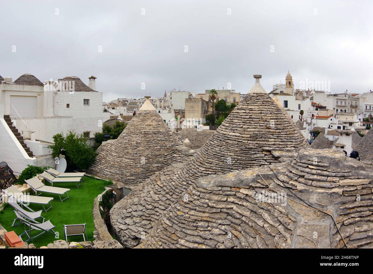 Alberobello, Apulia, Italy. The city of "trulli", traditional house ...