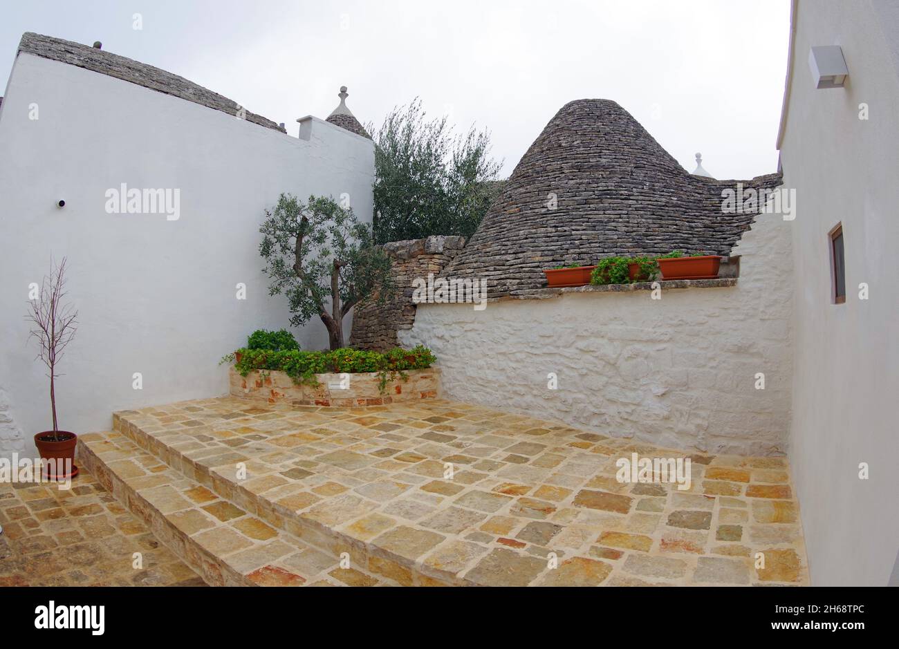 Alberobello, Apulia, Italy. The city of "trulli", traditional house ...