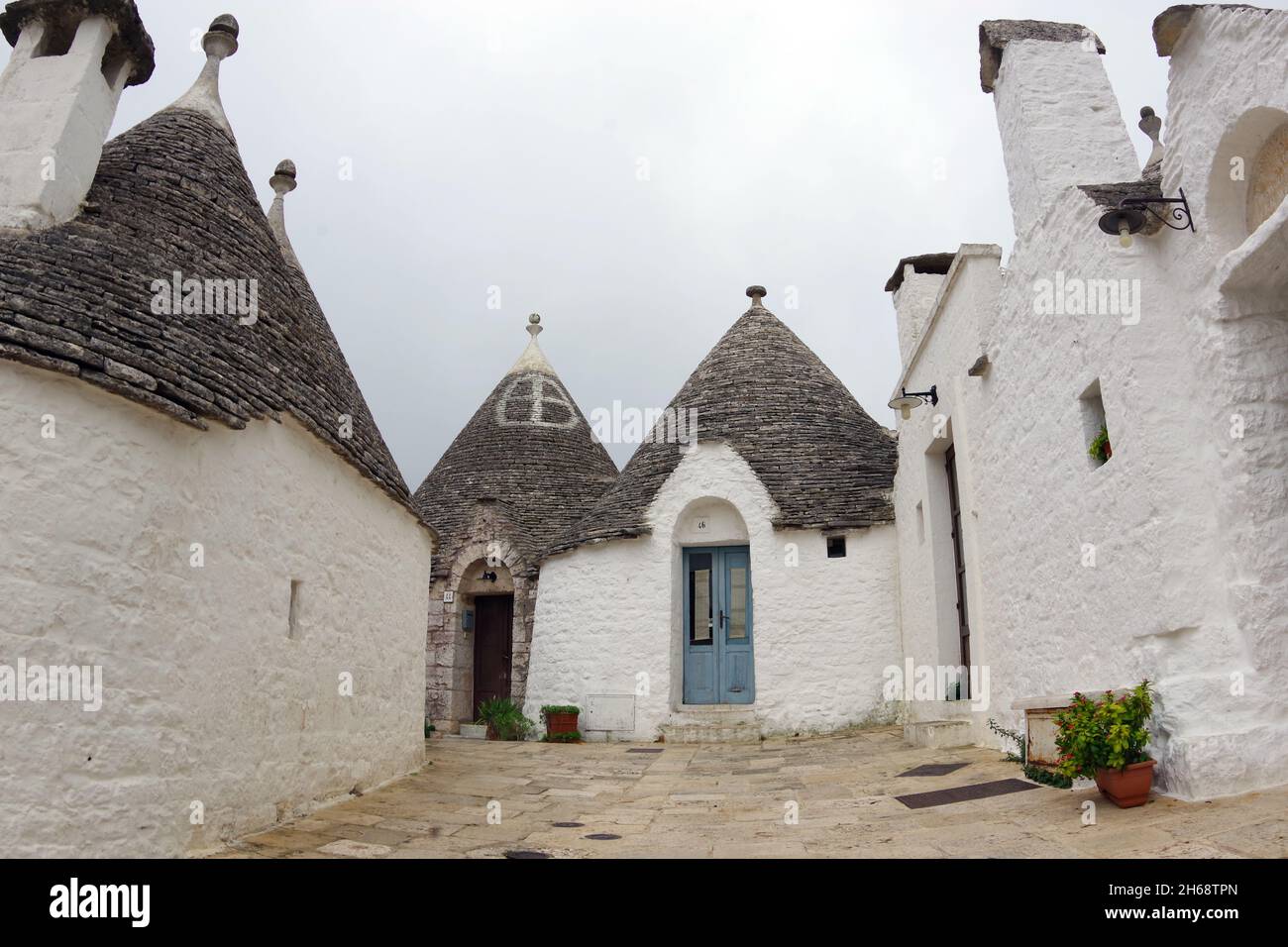 Alberobello, Apulia, Italy. The city of "trulli", traditional house ...