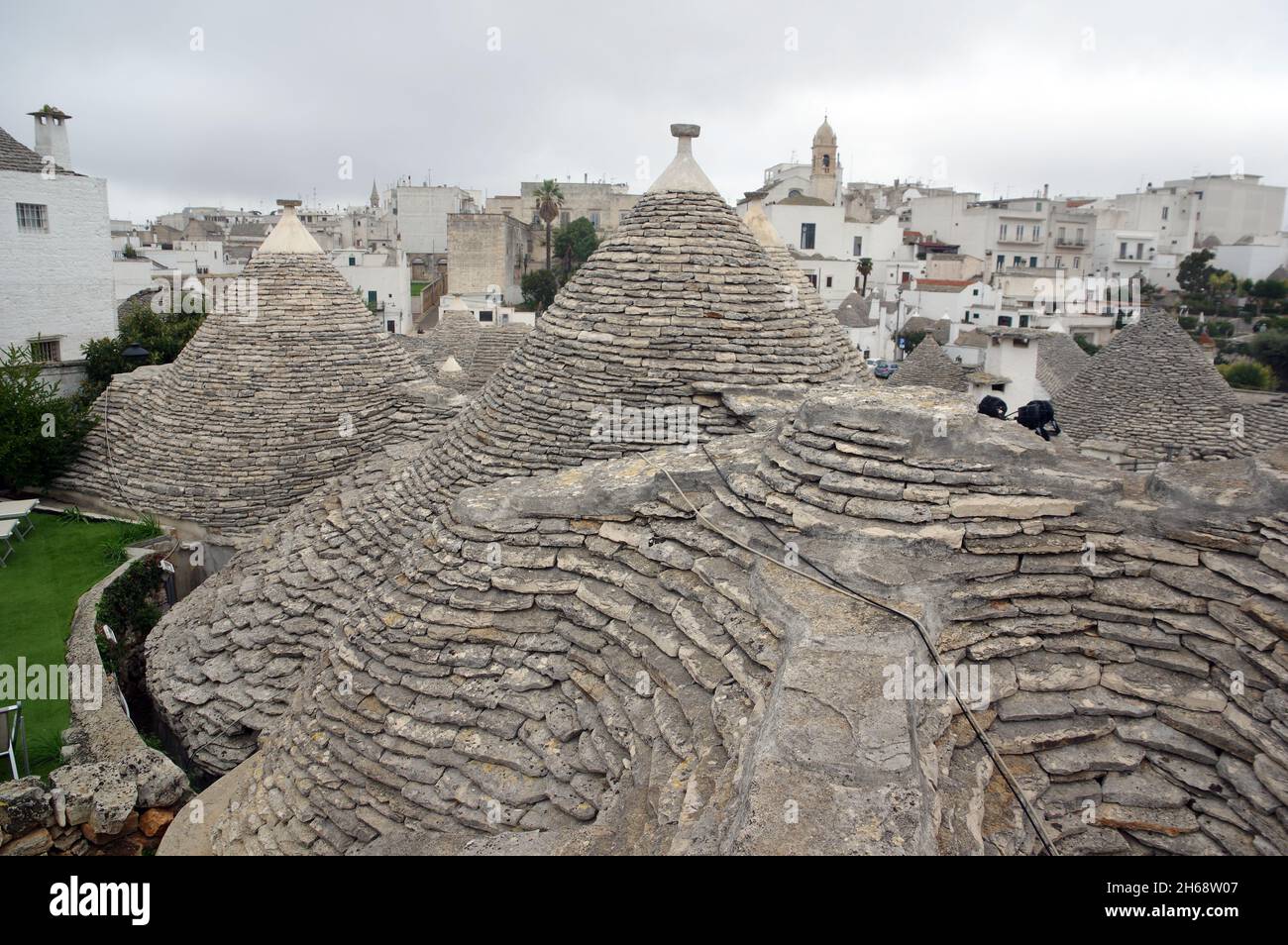 Alberobello, Apulia, Italy. The city of "trulli", traditional house ...