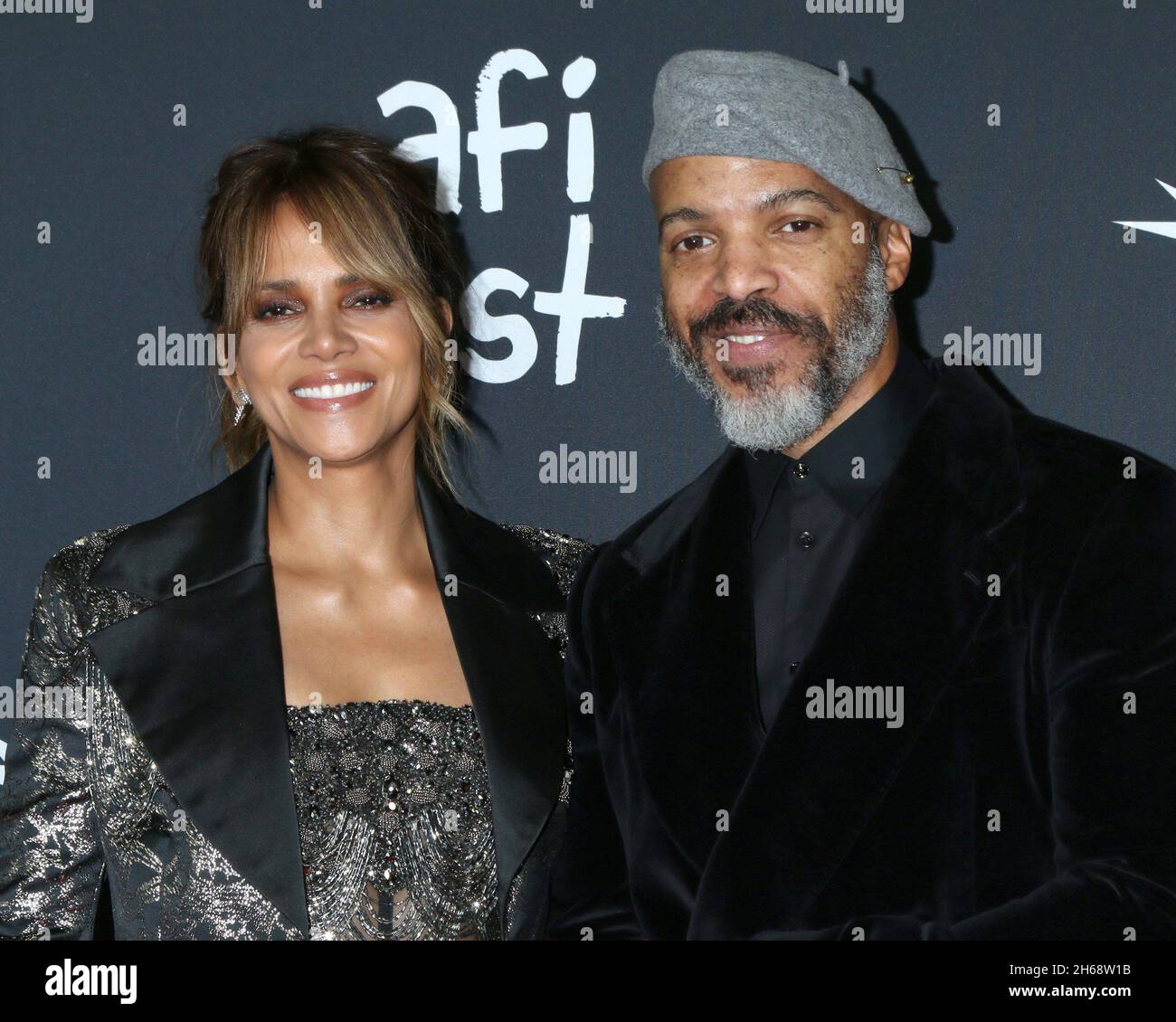 Los Angeles, CA. 13th Nov, 2021. Halle Berry, Van Hunt at arrivals for ...