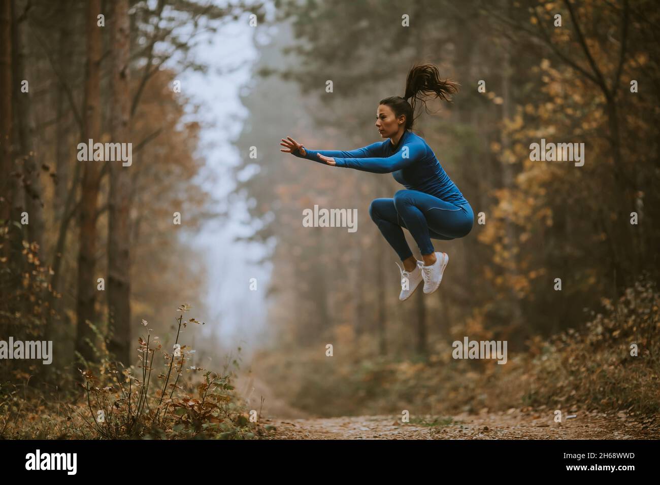 Blue jump suit hi-res stock photography and images - Alamy