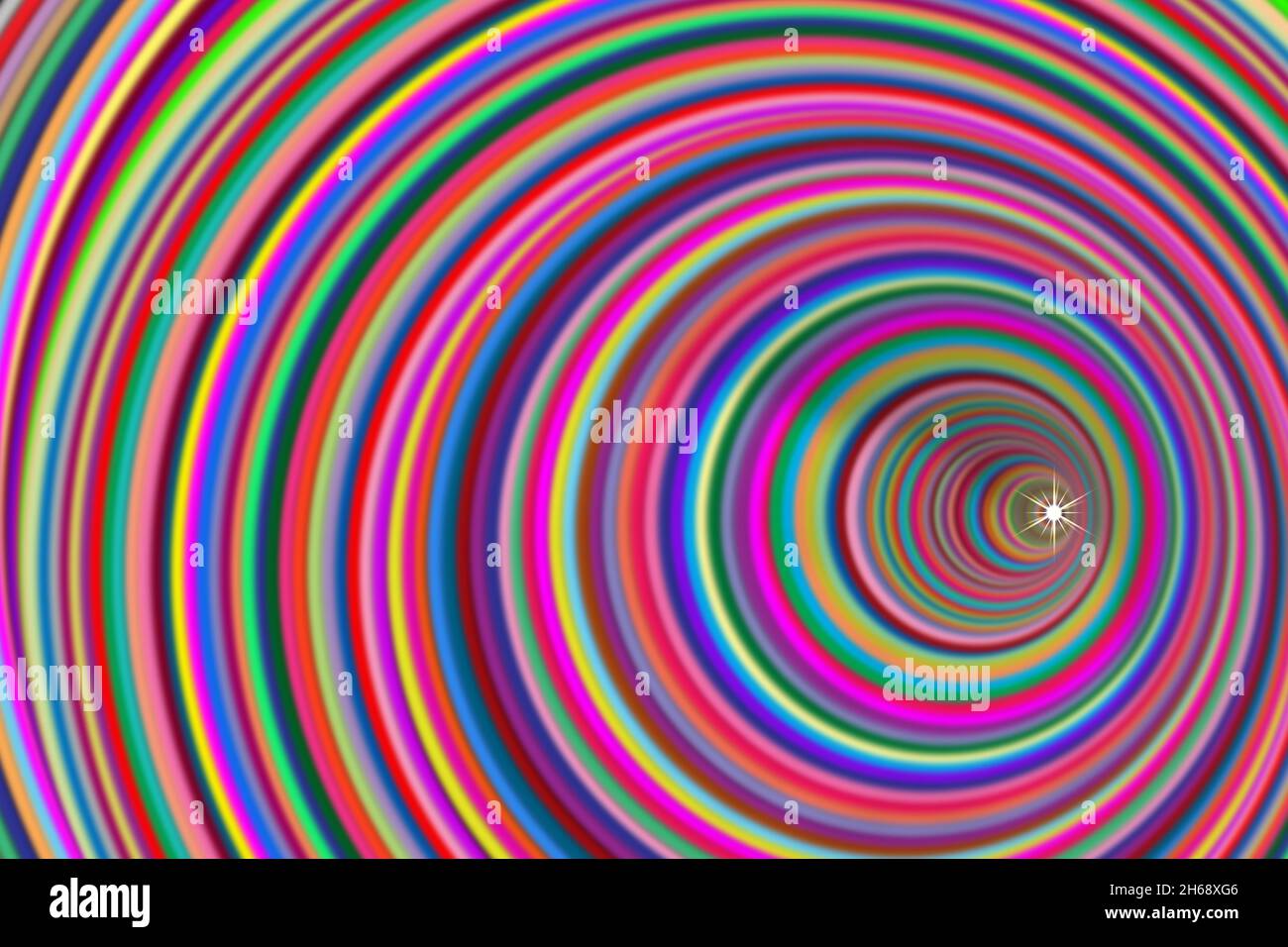 The abstract multi color circles stack Stock Photo - Alamy