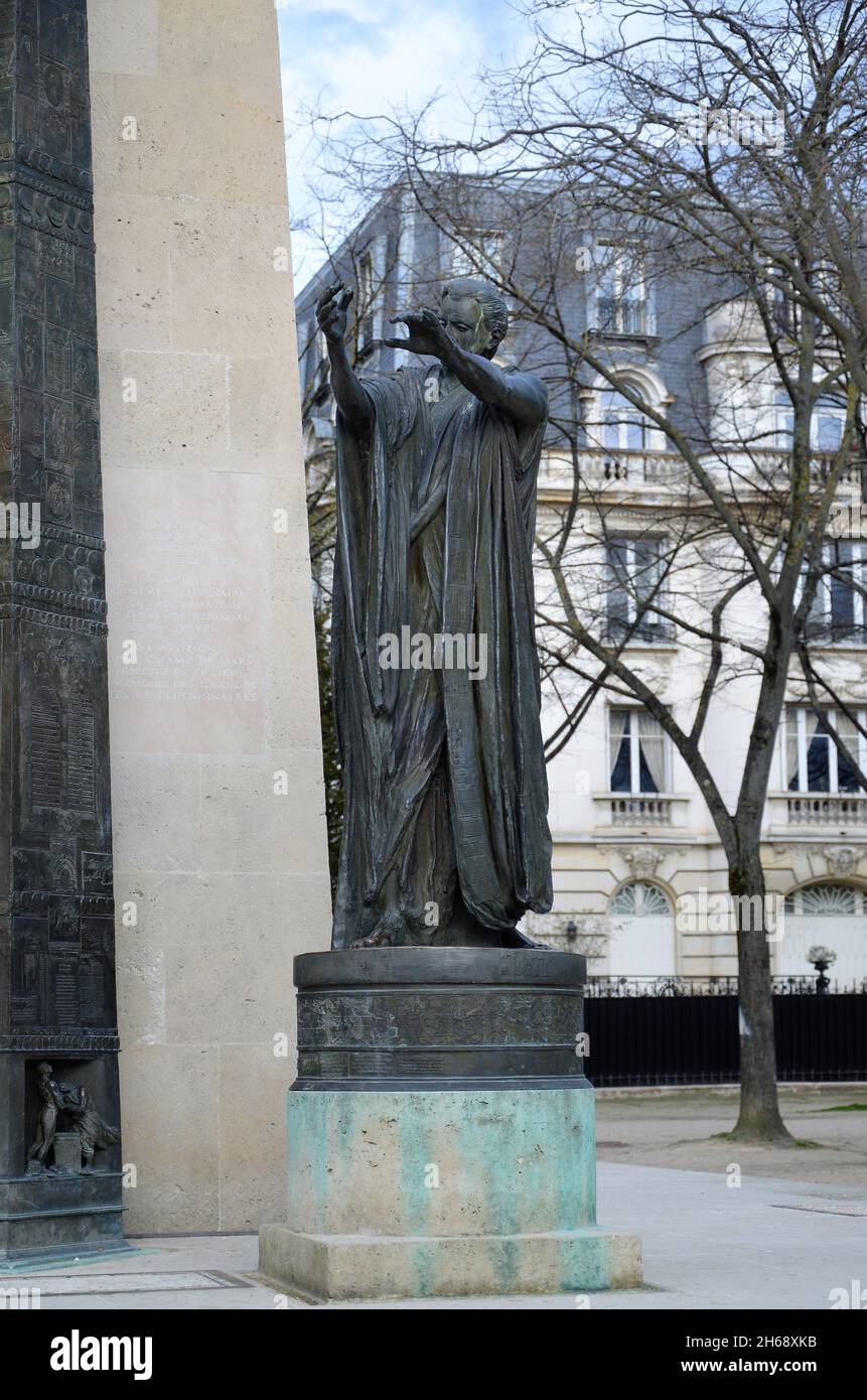 Monument of Human Rights (Monument des Droits de l'Homme, 1989) in ...