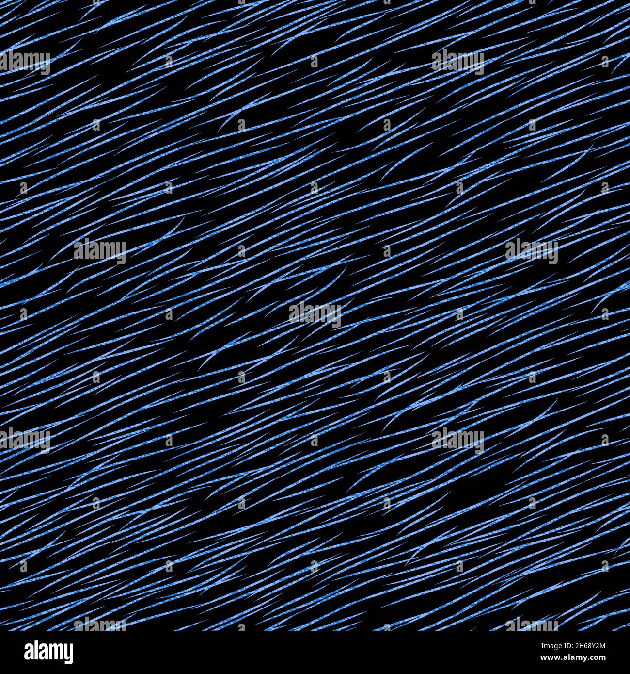 Blue metallic animal print. Stylized animal fur seamless pattern Stock ...