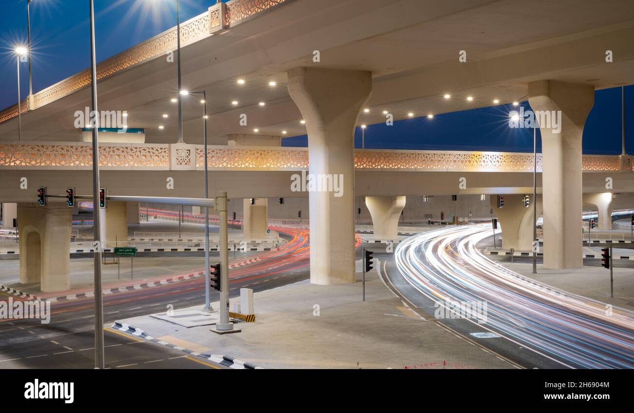 Lusail highway hi-res stock photography and images - Alamy