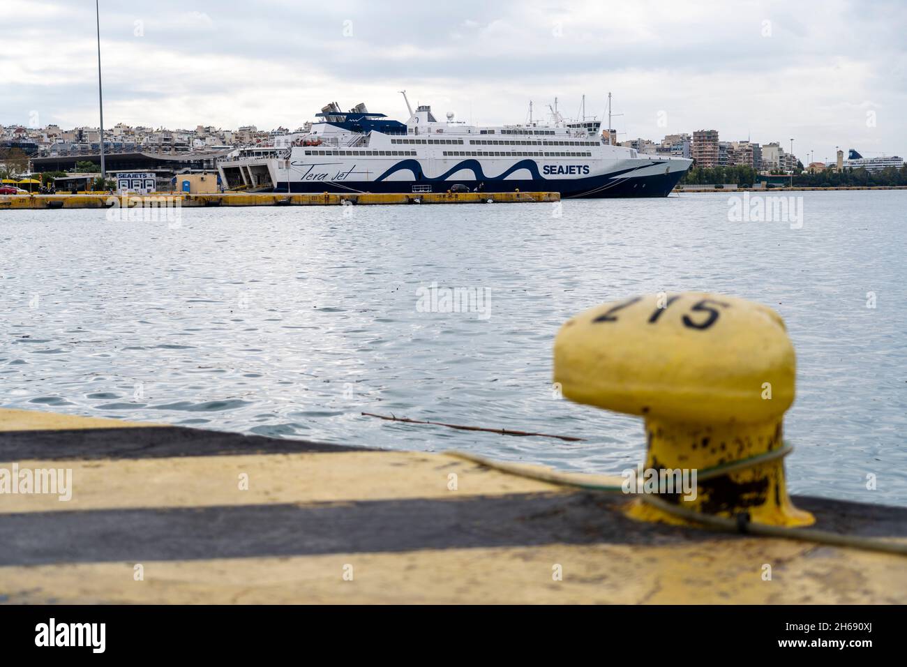 Greece Athens,The Port of Piraeus is the chief sea port of Athens ...