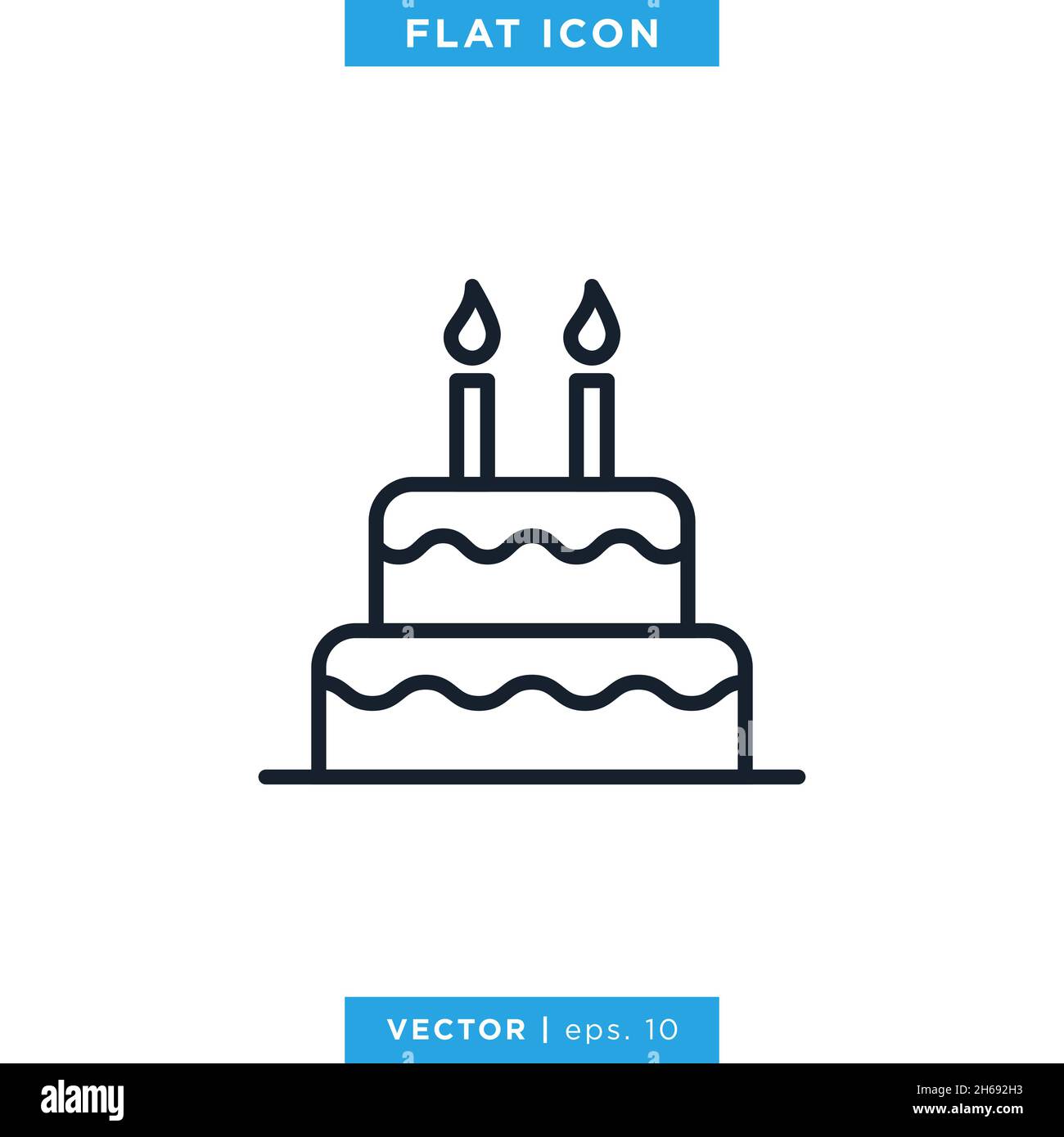 Simple birthday cake hi-res stock photography and images - Alamy