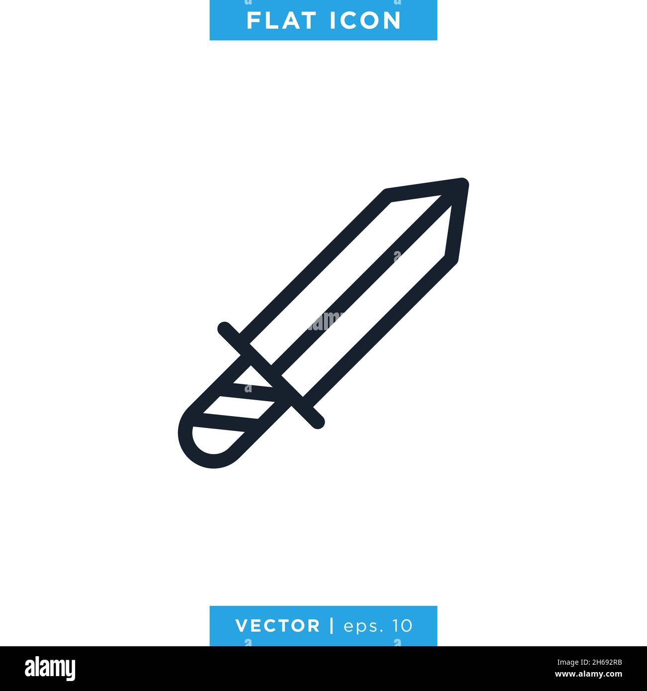 Sword icon hi-res stock photography and images - Alamy