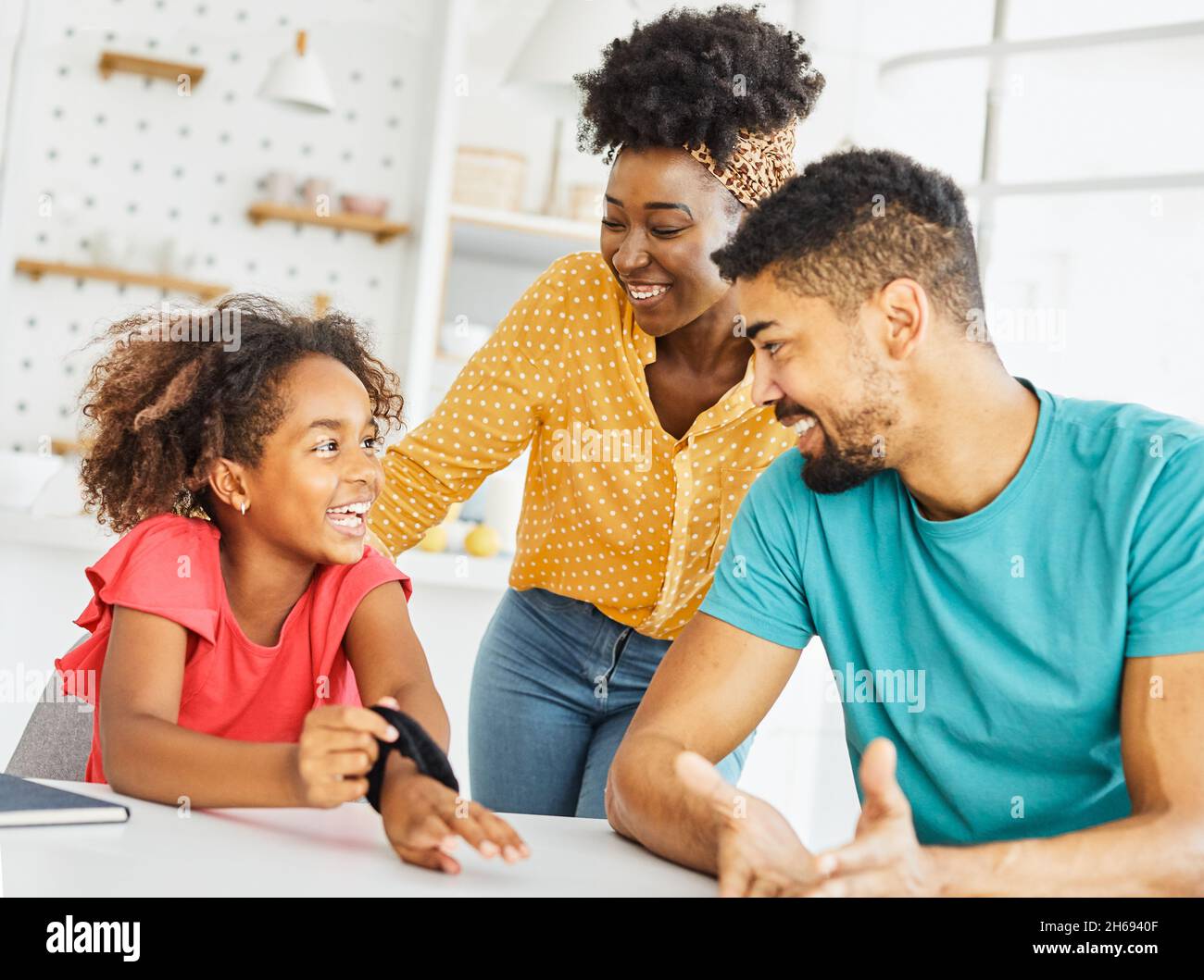 child family woman home happy man father mother lifestyle happiness ...