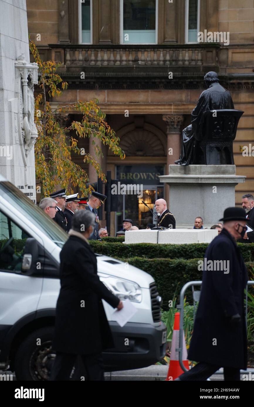 Glasgow, Scotland, UK. 14th Nov, 2021. Remembrance Sunday at the George ...