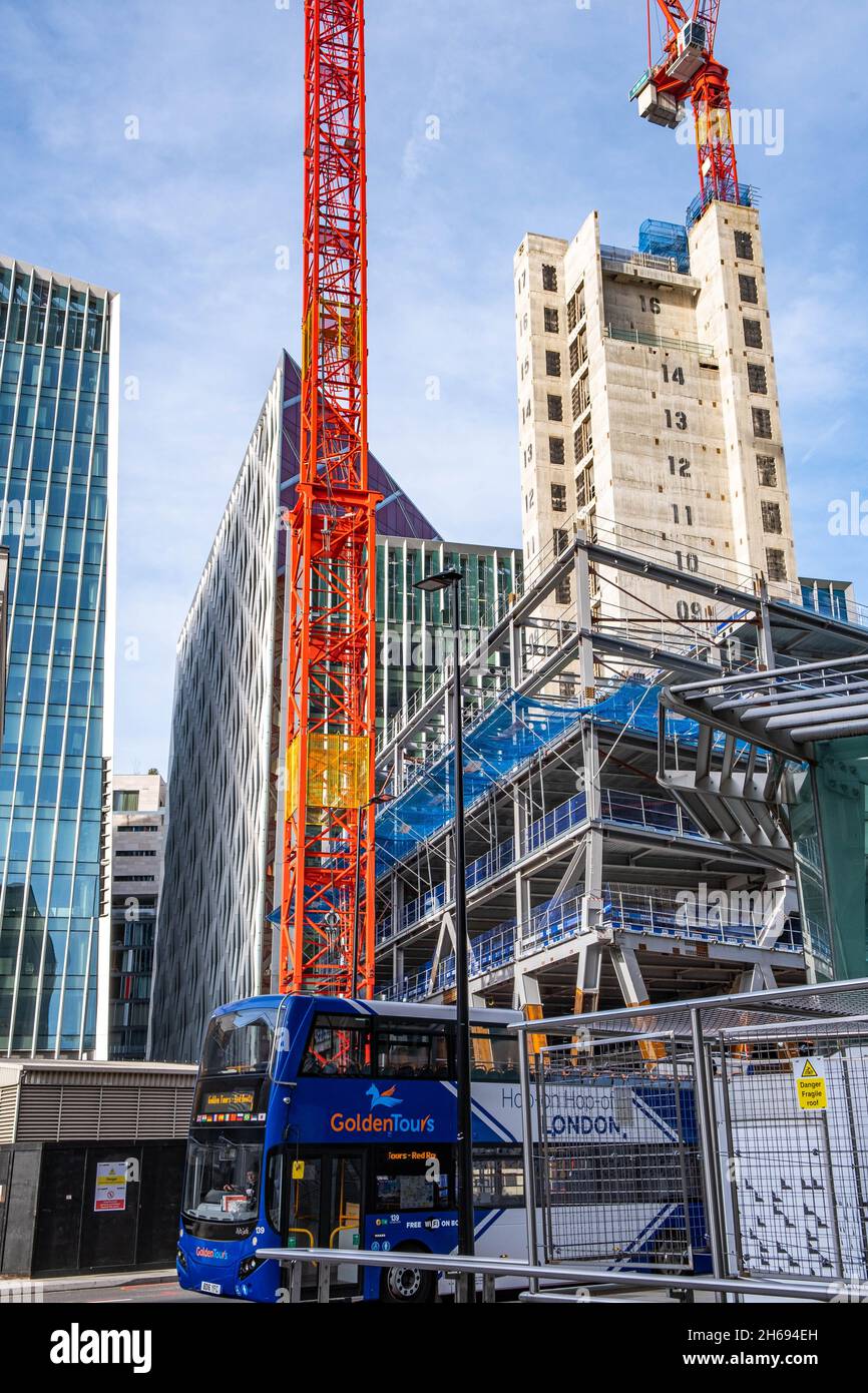 Victoria Westminster London England UK, November 7 2021, Redevelopment ...
