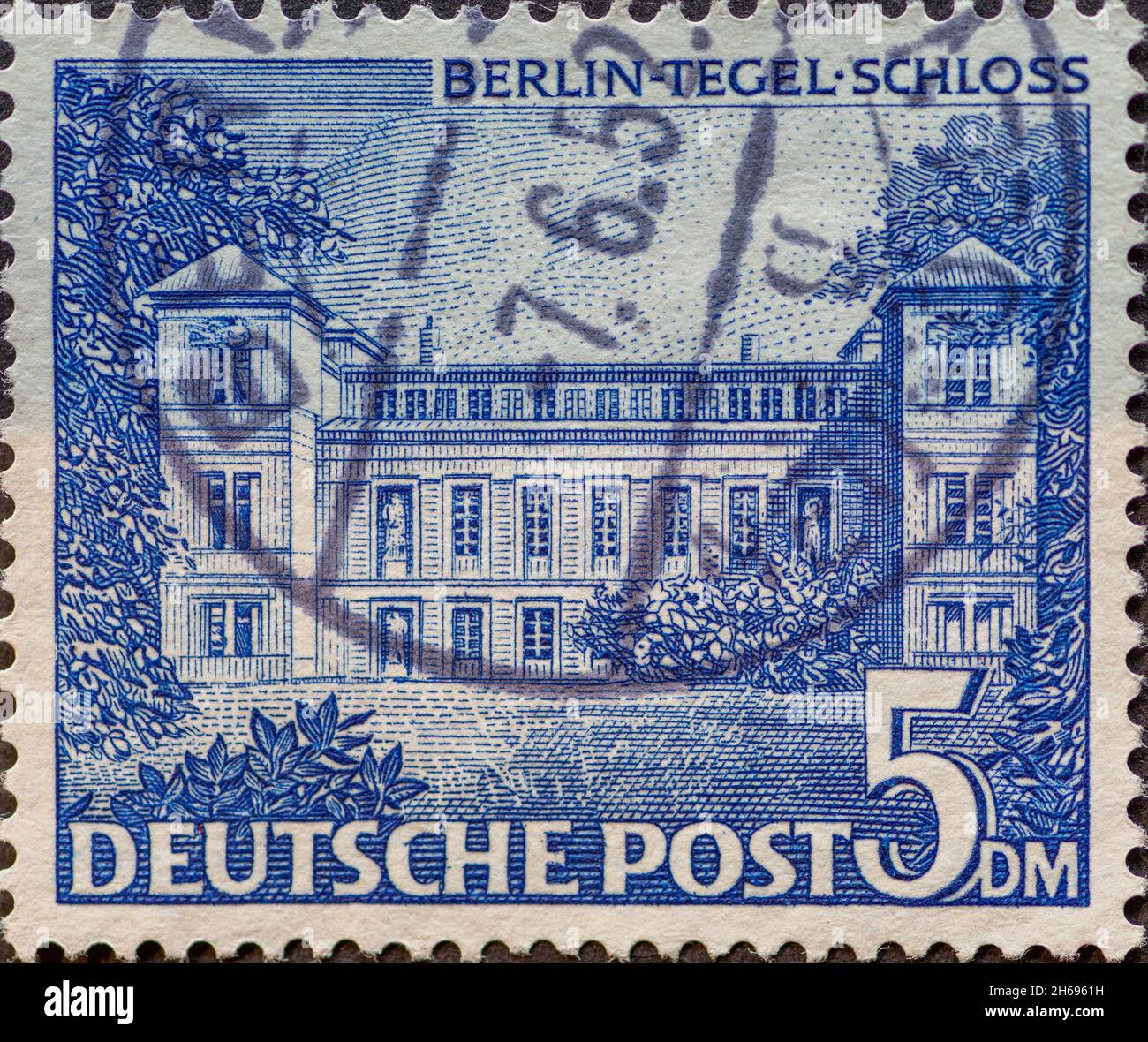 GERMANY, Berlin - CIRCA 1949: a postage stamp from Germany, Berlin ...