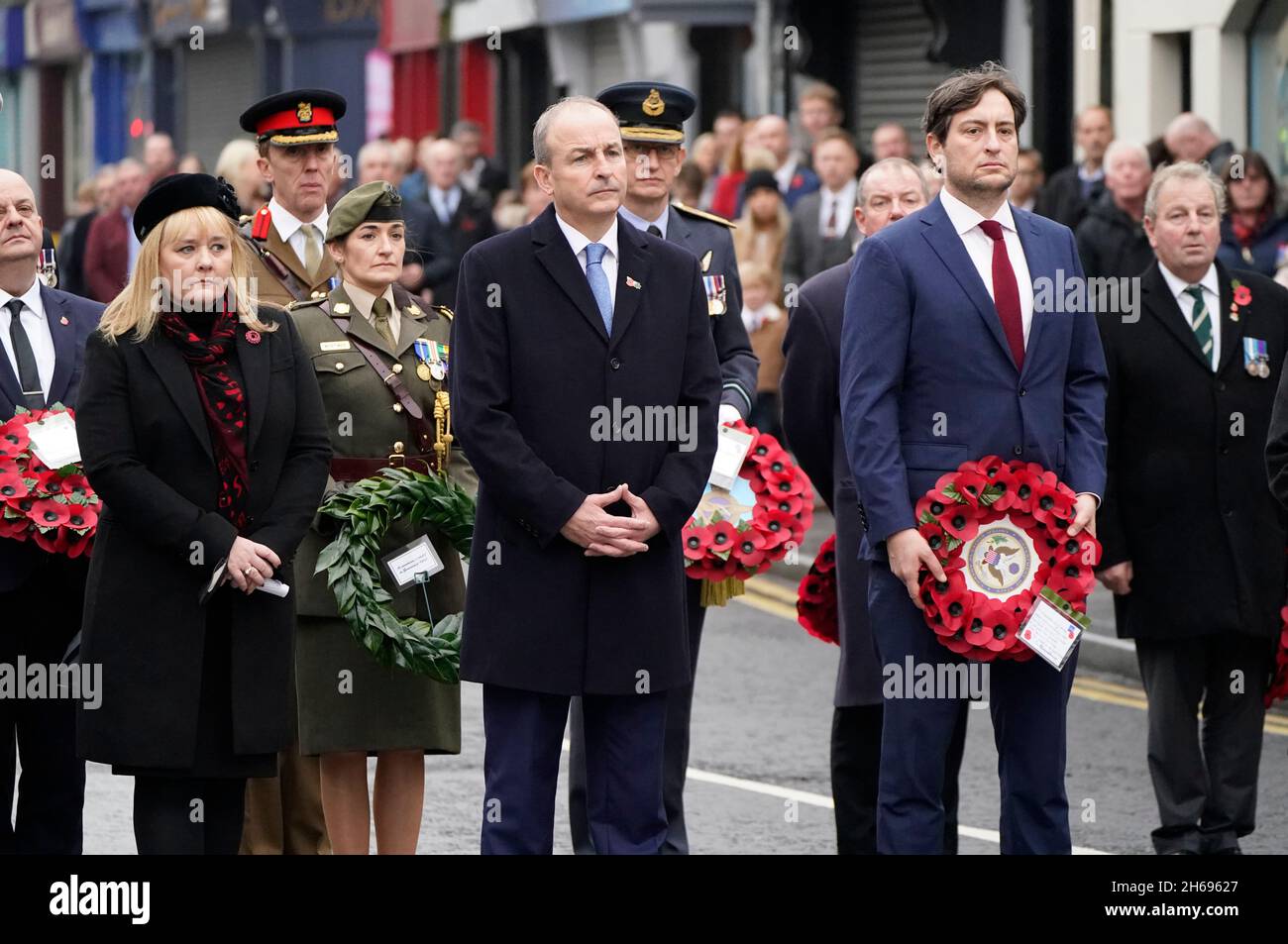 Taoiseach michael martin centre hi-res stock photography and images - Alamy