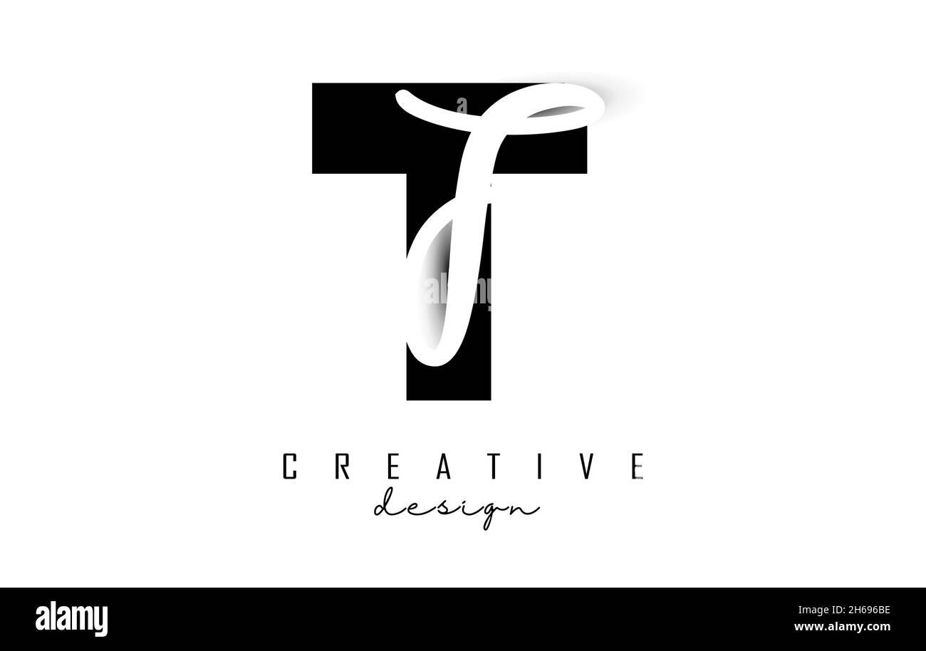 Tf letters Stock Vector Images - Alamy