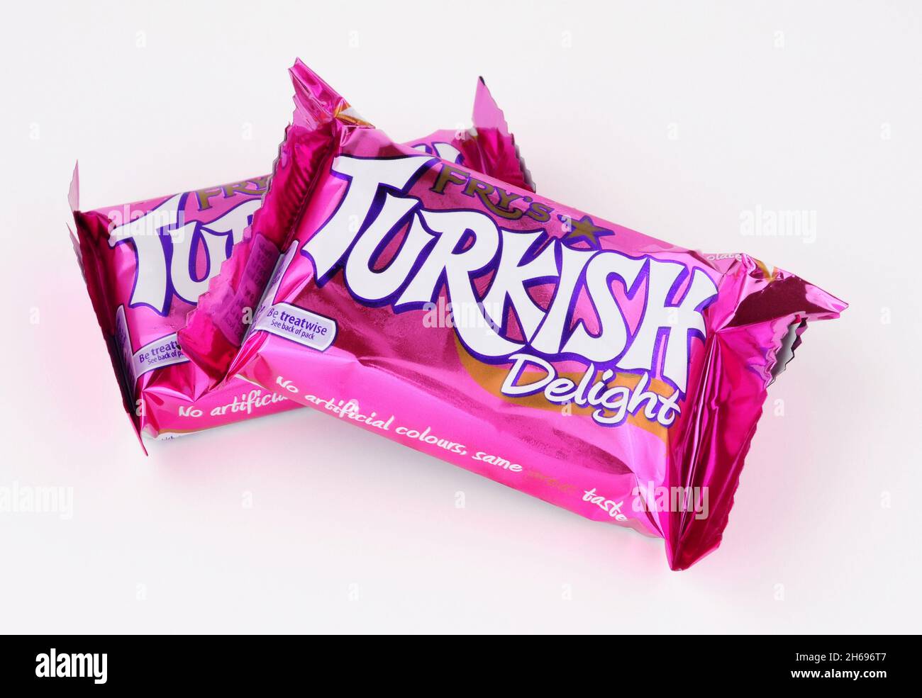 Fry's Turkish Delight milk chocolate bars manufactured by Cadbury ...