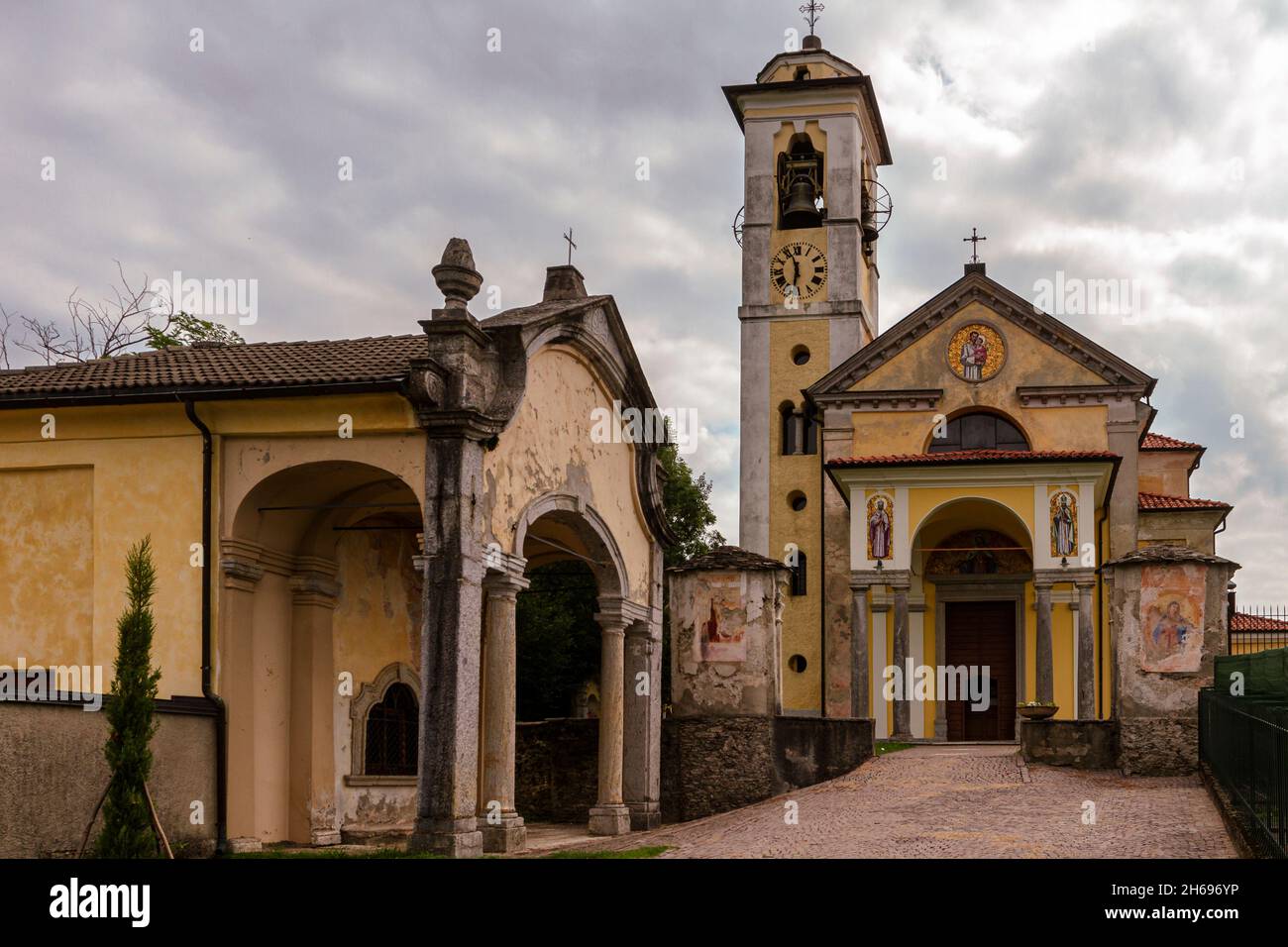 Old church in the Agra's village Stock Photo - Alamy