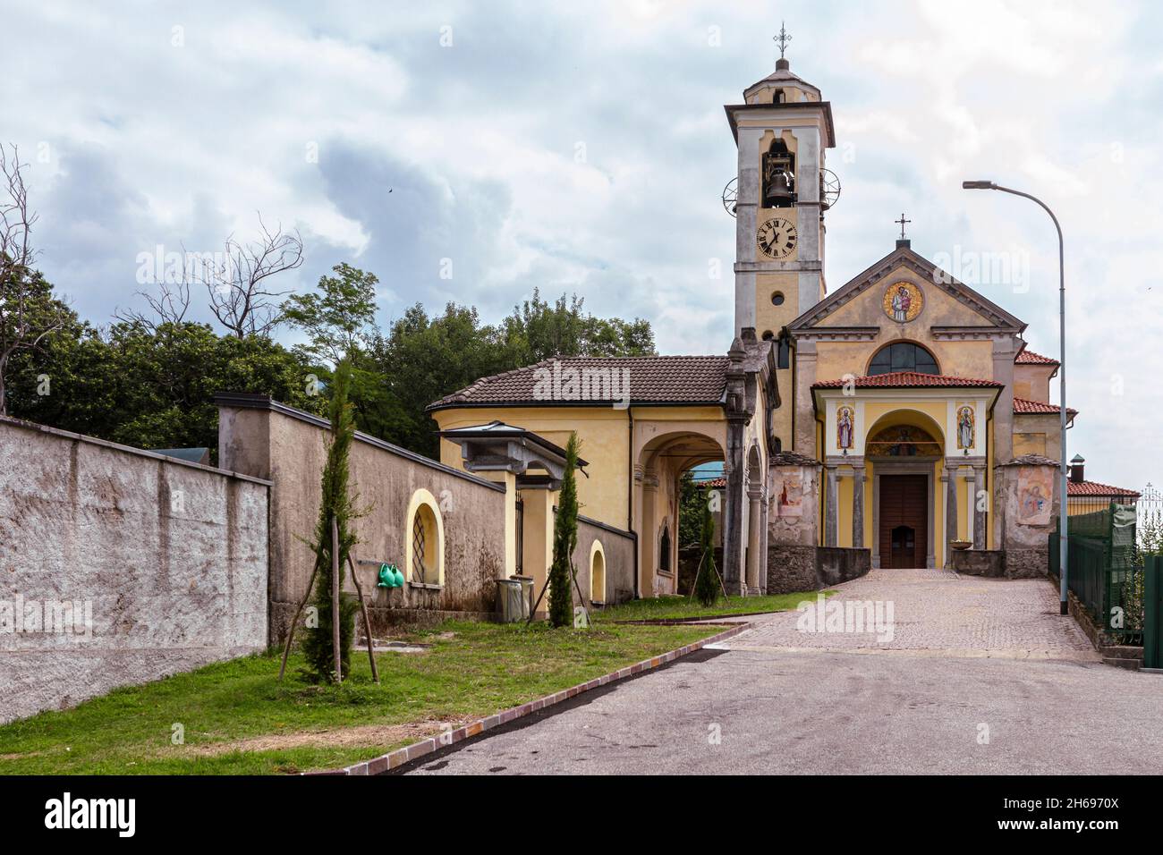 Old church in the Agra's village Stock Photo - Alamy