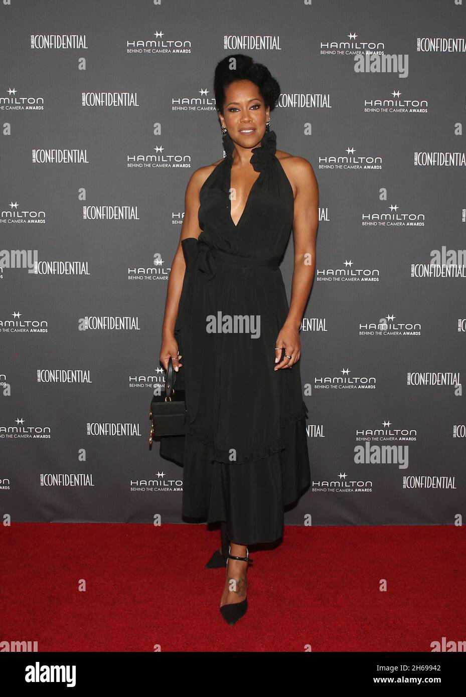 LOS ANGELES, CA - NOVEMBER 13: Regina King, at Hamilton Behind the ...