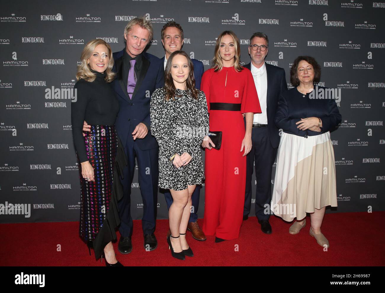 Los Angeles, Ca. 13th Nov, 2021. Sian Heder, Deborah Aquila, Marlee ...