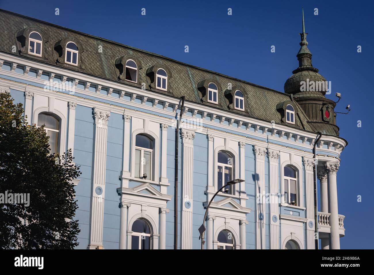 Historic building on Vladislav Varnenchik street in Varna city and ...