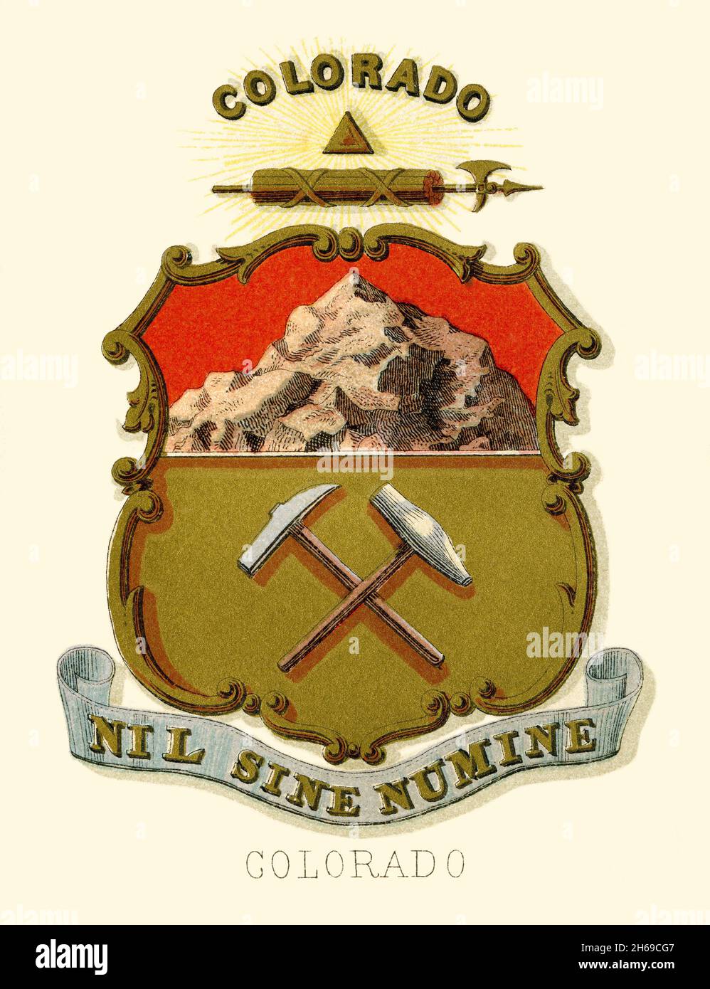 Τhe seals of the states of Αmerica Stock Photo - Alamy