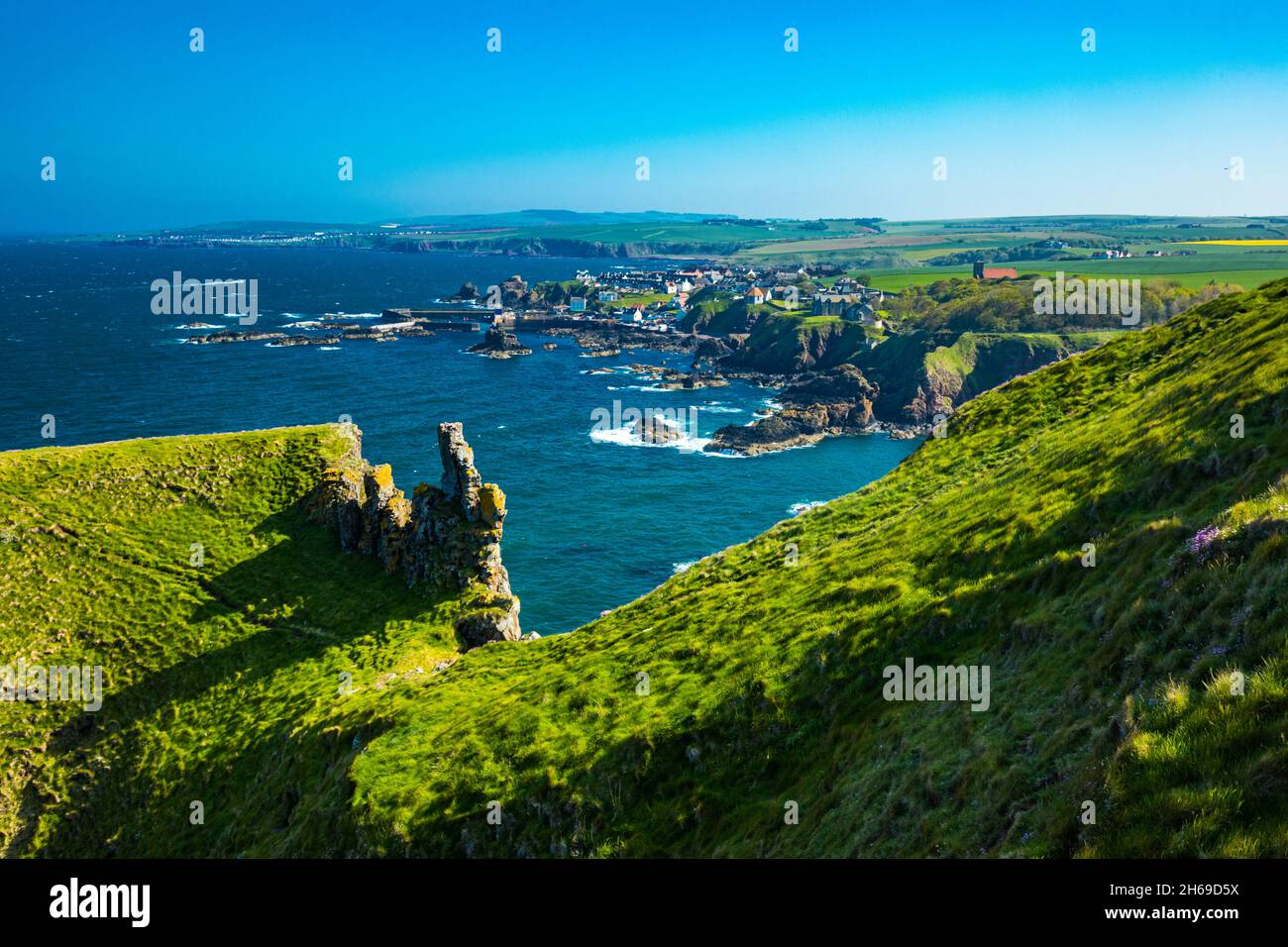Village of St. Abbs, Starney Bay - Nature Reserve, Berwickshire ...