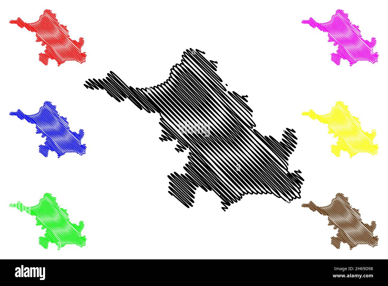 Balrampur district (Chhattisgarh State, division, Republic of India ...