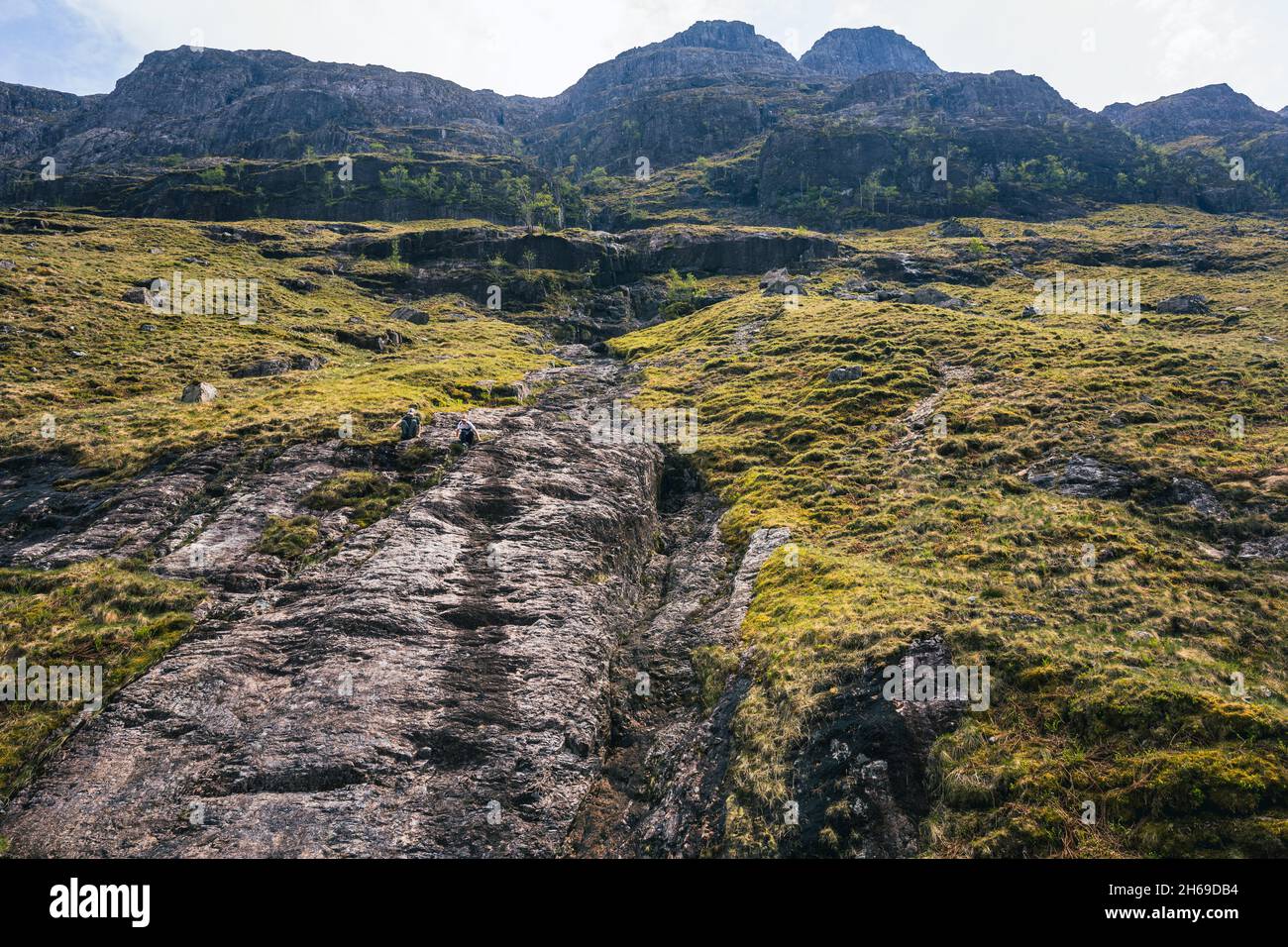 Hidden Valley view in the Scottish Highlands, UK Stock Photo - Alamy