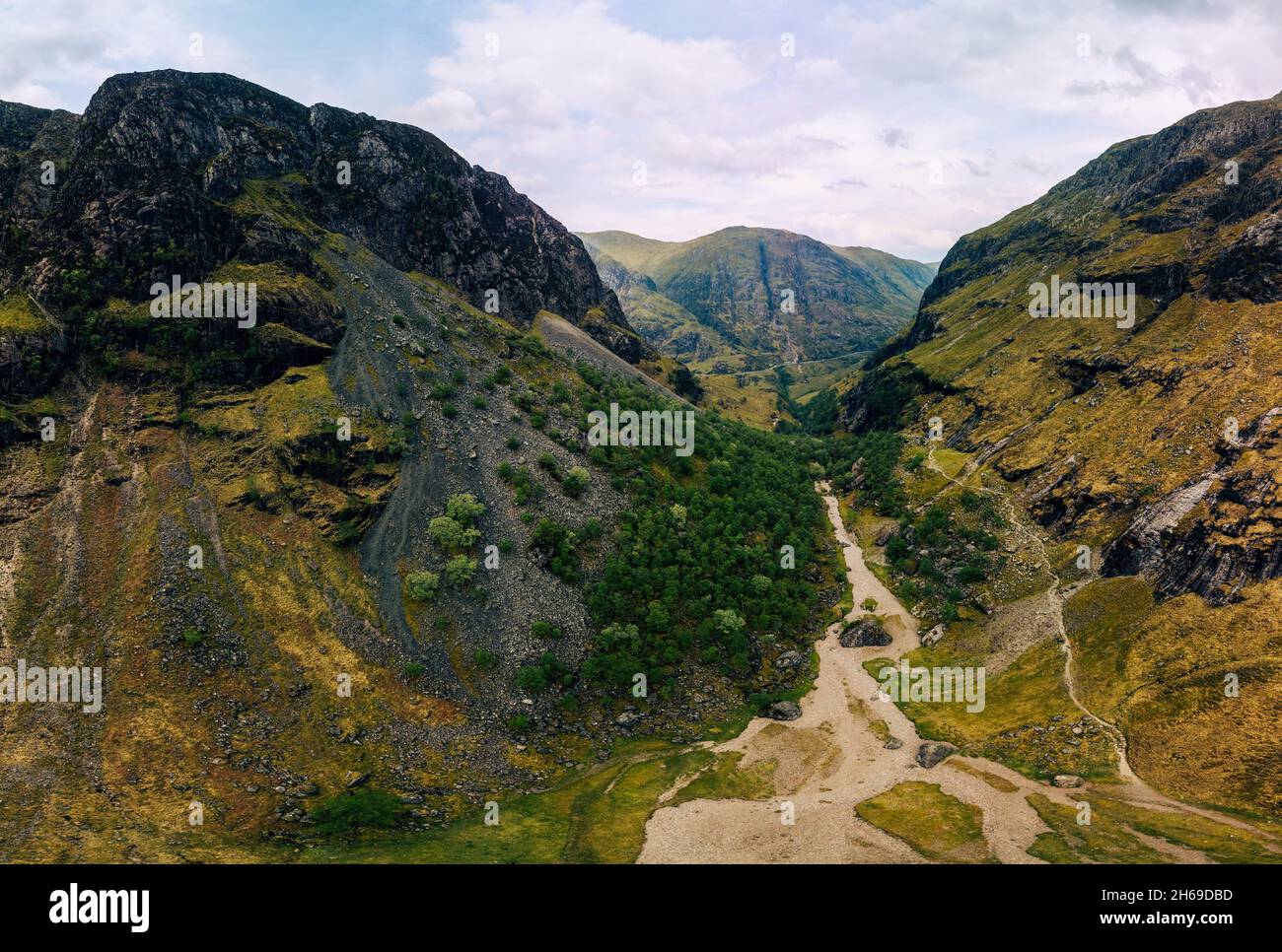 Hidden valley glencoe hi-res stock photography and images - Alamy