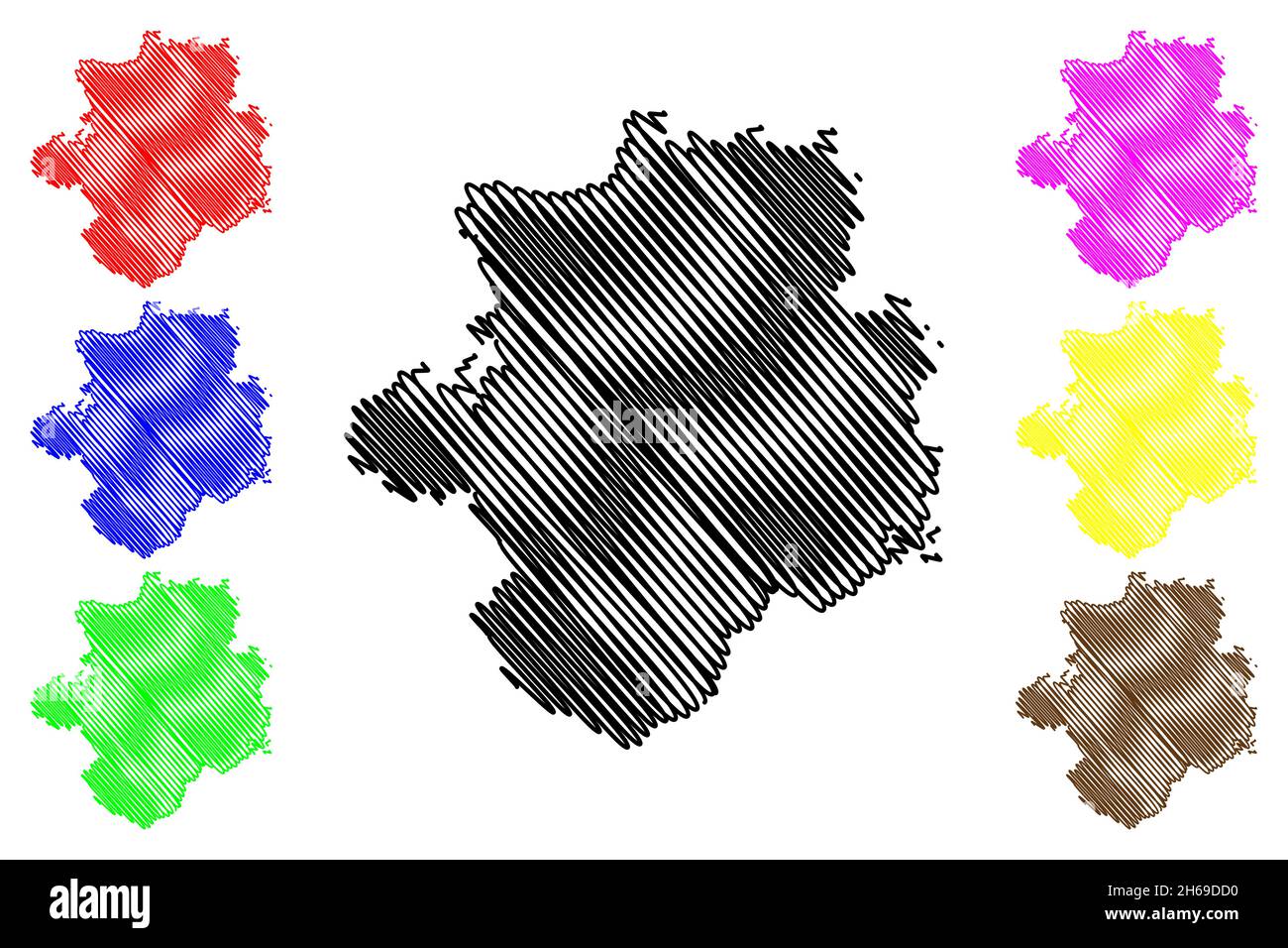 Balod district (Chhattisgarh State, Durg division, Republic of India ...