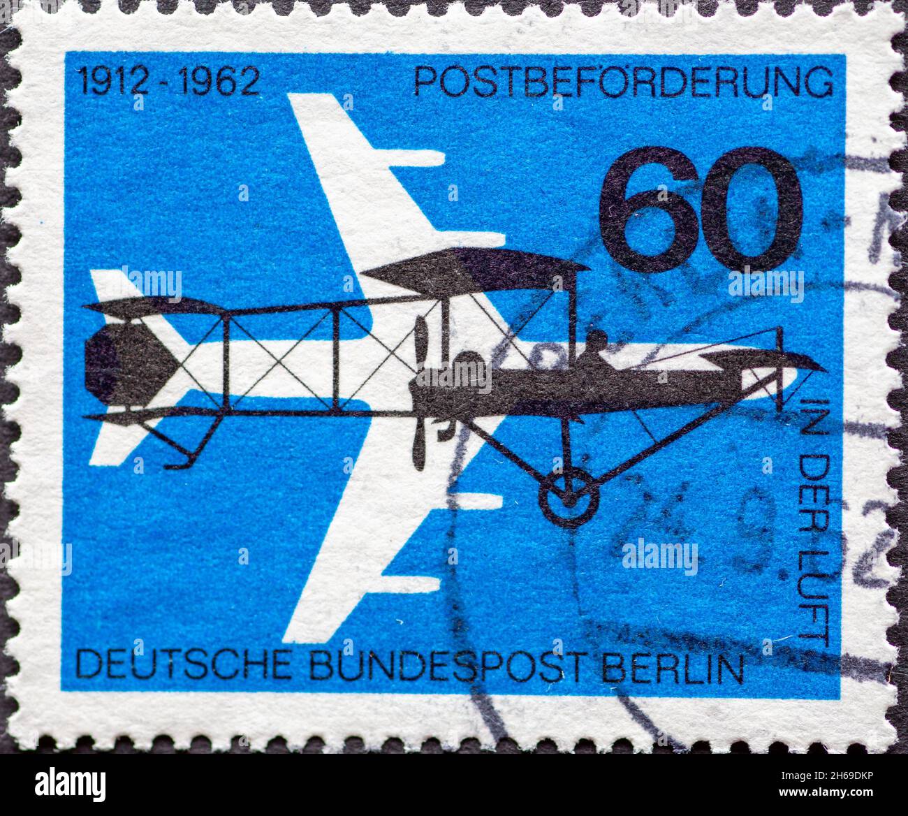 GERMANY, Berlin - CIRCA 1962: a postage stamp from Germany, Berlin ...